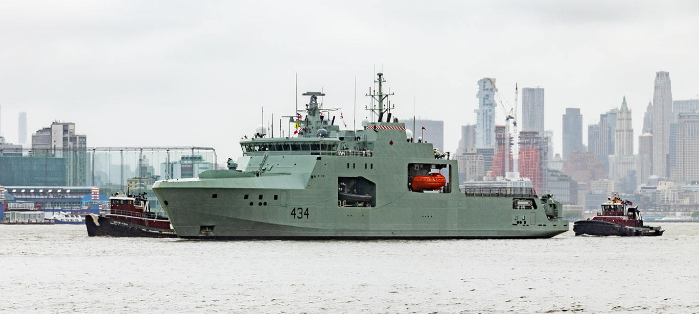 Royal Canadian Navy launches its 5th AOPV - The Watch